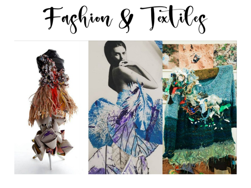 A Level Fashion & Textiles: 2.1 Design Methods and Processes | Teaching ...