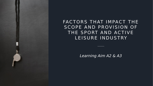 A Careers in Sport Full Unit Pack | Teaching Resources