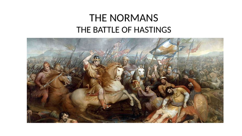THE NORMAN CONQUEST SHORT UNIT OF WORK | Teaching Resources