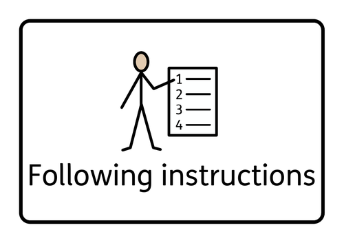 Following instructions social story | Teaching Resources Following instructions social story | Teaching Resources