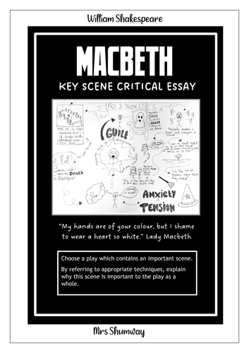 Macbeth Key Scene Essay Plan | Teaching Resources