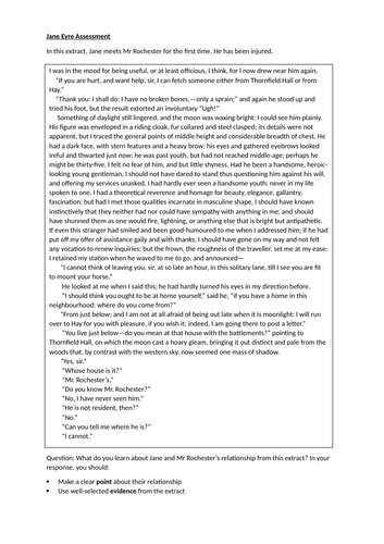 Comprehending Jane Eyre: An Introduction (GCSE) | Teaching Resources