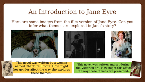 Comprehending Jane Eyre: An Introduction (GCSE) | Teaching Resources