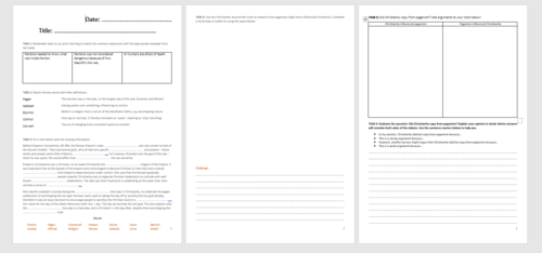 History of Religion: Influence of Paganism - Full Lesson | Teaching ...