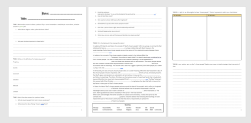History of Religion: God's Chosen People - Full Lesson | Teaching Resources