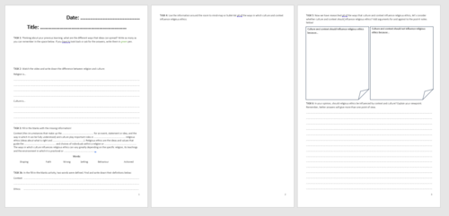 History of Religion: Influence of Culture on Religion - Full Lesson ...