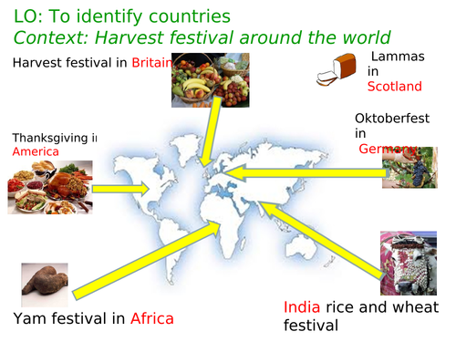 Harvest around the world | Teaching Resources