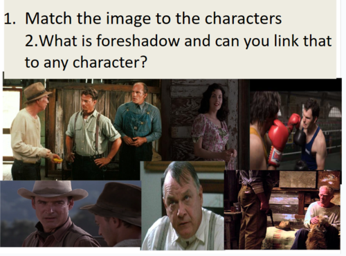 Complete chapter 3 Of Mice and Men lessons tension, antithesis, fight ...