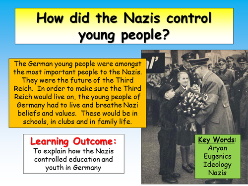 Nazi Education & Hitler Youth | Teaching Resources