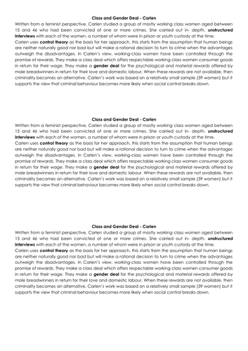 eduqas / wjec GCSE Sociology Crime unit of work | Teaching Resources