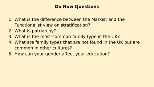 eduqas / wjec GCSE Sociology social stratification unit of work ...