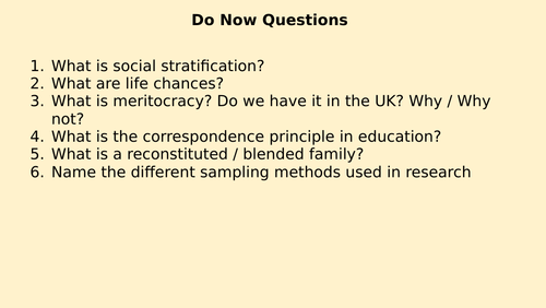 eduqas / wjec GCSE Sociology social stratification unit of work ...