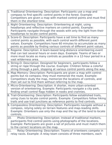 20 Creative Orienteering lesson ideas for PE | Teaching Resources