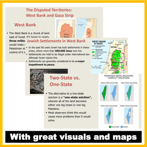 History of the Israeli-Palestinian Conflict - Editable Power Point ...