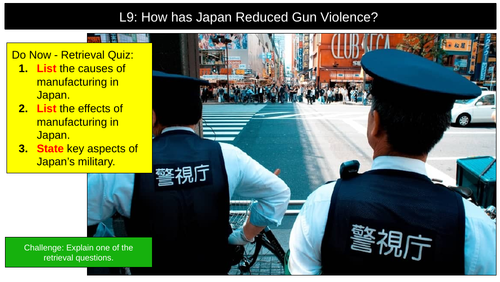 Japan Gun | Teaching Resources