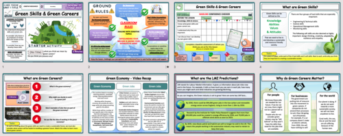 Green Careers Week - 6th to the 11th of November | Teaching Resources