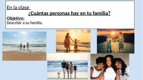 Mi familia y mis amigos | Teaching Resources