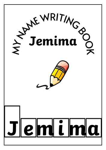Name Writing Packs- Girls | Teaching Resources