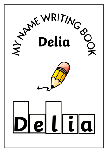 Name Writing Packs- Girls | Teaching Resources