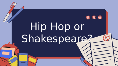 Hip Hop or Shakespeare Quiz? | Teaching Resources