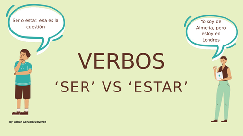SER and ESTAR: Mastering Spanish Verbs with Ease! | Teaching Resources