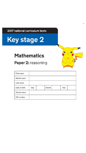 Pokemon SATS reasoning | Teaching Resources