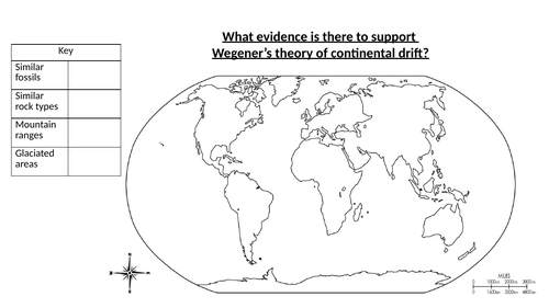 Geography Continental Drift theory lesson - Progress in Geography ...