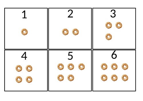 Cheerio / cereal counting cards for active maths (SEN/ASN) | Teaching ...
