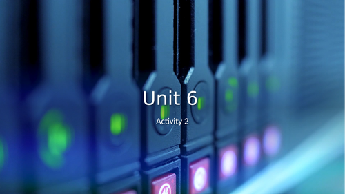 Engineering Unit 6 Microcontroller Exam Activity 2 Teaching Resources 