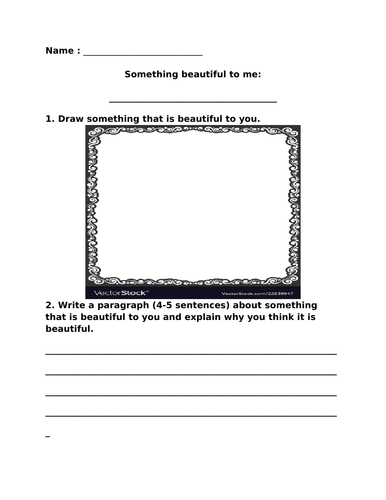 Something beautiful literacy lesson - Early stage 2 Grade 2 | Teaching ...