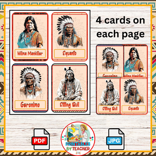 Native American Heritage Month freebies | Iconic Figures biography ...