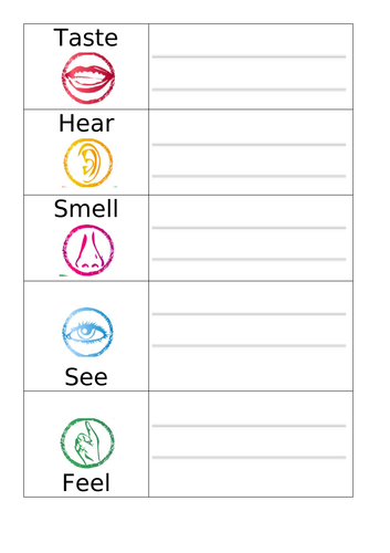 Autumn Senses Poem 1 Week Unit | Teaching Resources