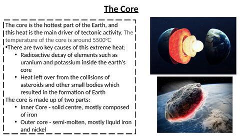 The Structure of the Earth - Fully resourced lesson | Teaching Resources