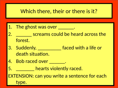 Horror Creative Writing Scheme | Teaching Resources