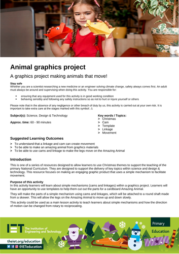 Animal graphics project | Teaching Resources
