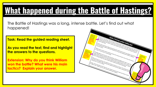 Battle of Hastings Events | Teaching Resources