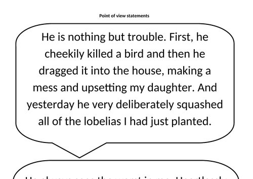 The Diary of a Killer Cat | Teaching Resources