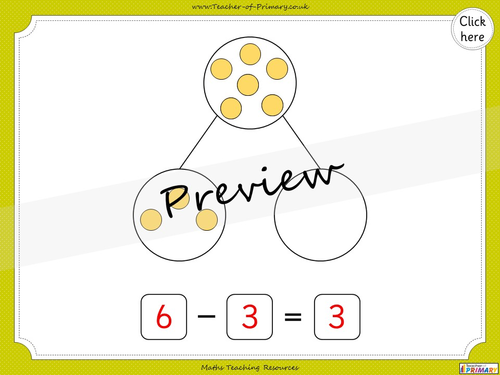 Subtraction - finding a part - Year 1 | Teaching Resources