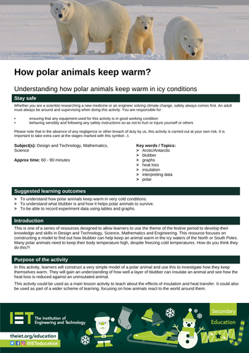 How polar animals keep warm | Teaching Resources