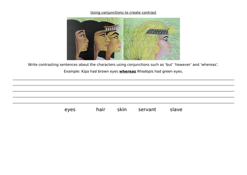 The Egyptian Cinderella Planning and Resources for 3 weeks including ...