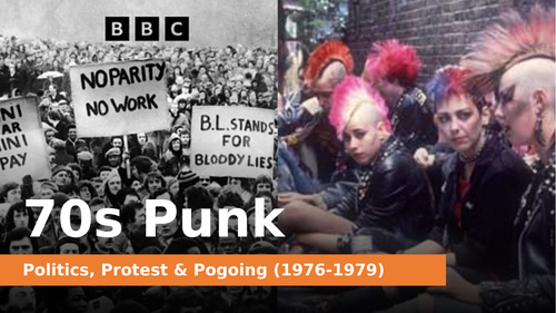 70s Punk: Politics, Protest & Pogoing | Teaching Resources