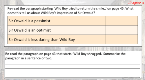 Wild Boy by Rob Lloyd Jones - Whole Class Reading full novel resource ...