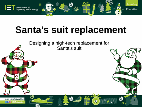 Santa's suit replacement | Teaching Resources