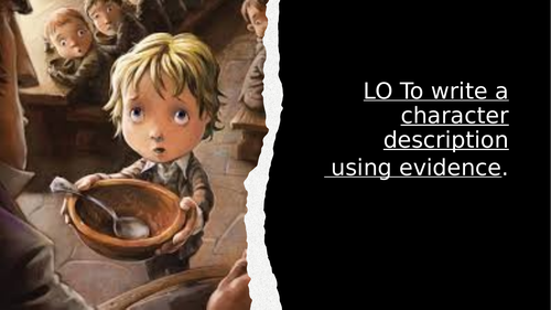 Oliver Twist Talk 4 Write Lesson 2 | Teaching Resources