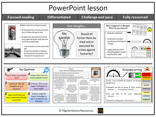 Josef Mengele & the Holocaust | Teaching Resources