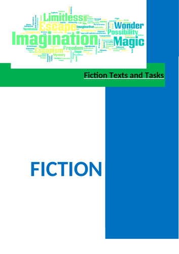 GCSE Fiction extracts homework booklet | Teaching Resources