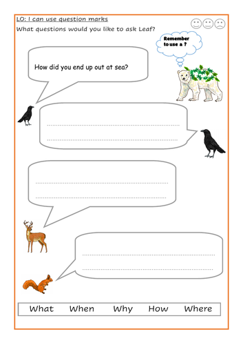 Leaf by Sandra Dieckmann - KS1 English unit of work | Teaching Resources
