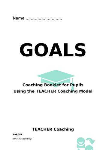 Goal setting booklet | Teaching Resources