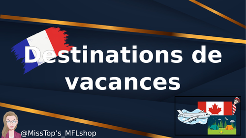 French Theme 2 - Topic: My holidays (F&H) - Whole term Bundle ...