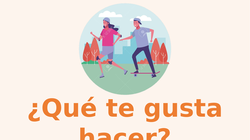Viva 1, Module 2.1 - Qué te gusta hacer | Teaching Resources